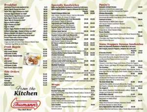 Parisi's Family Deli & Liquor - Since 1946 | Our Menu